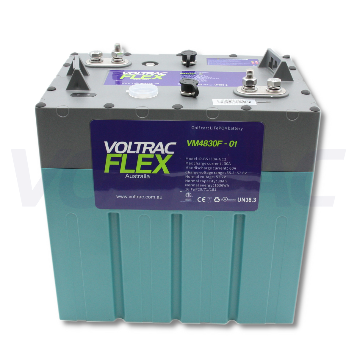 VOLTRAC Flex - Lithium Golf Cart Battery full conversion Kit 48V - Clu – Voltrac Australia