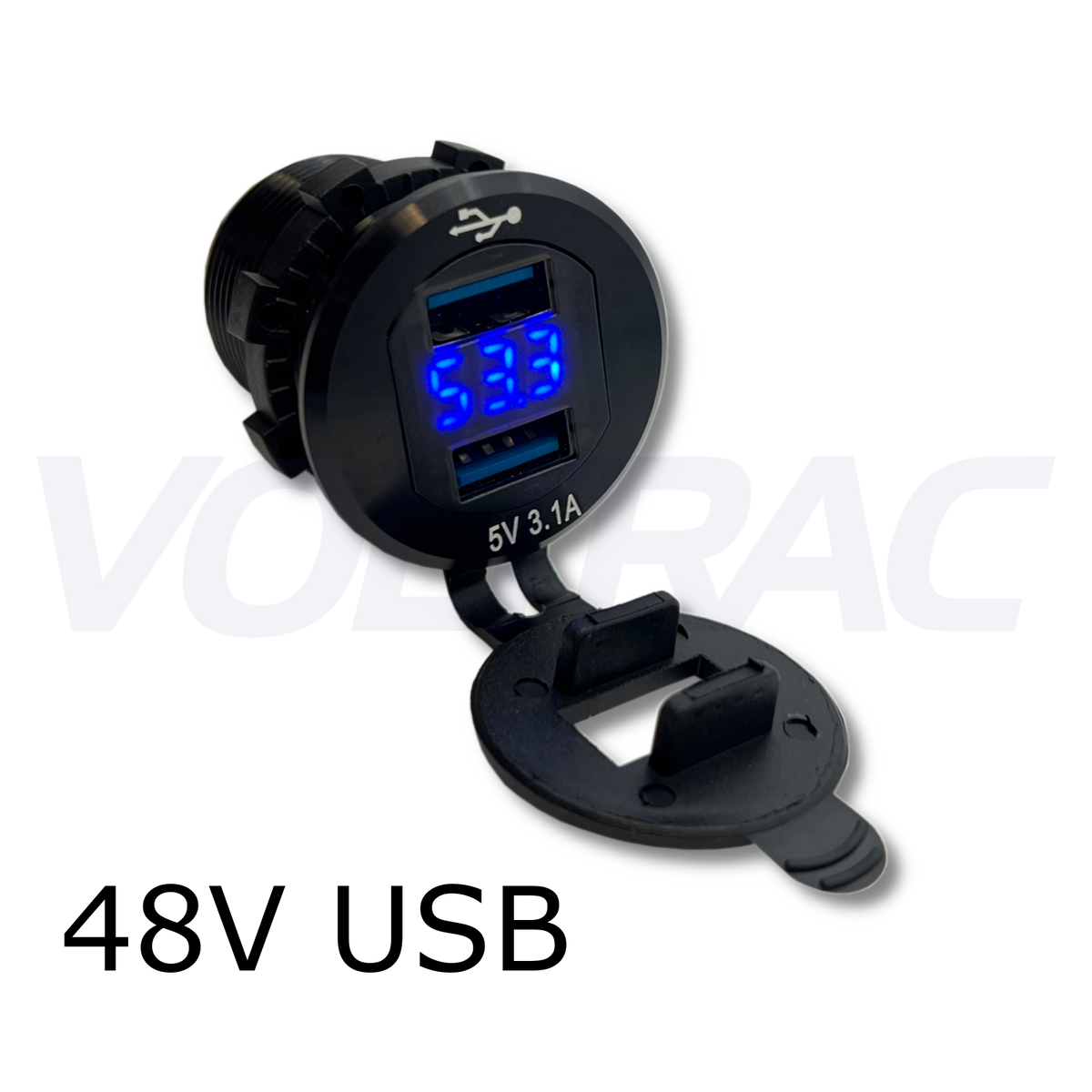 48V USB Port for Golf Carts - Club Car, Yamaha, EZGO, Universal – Voltrac Australia